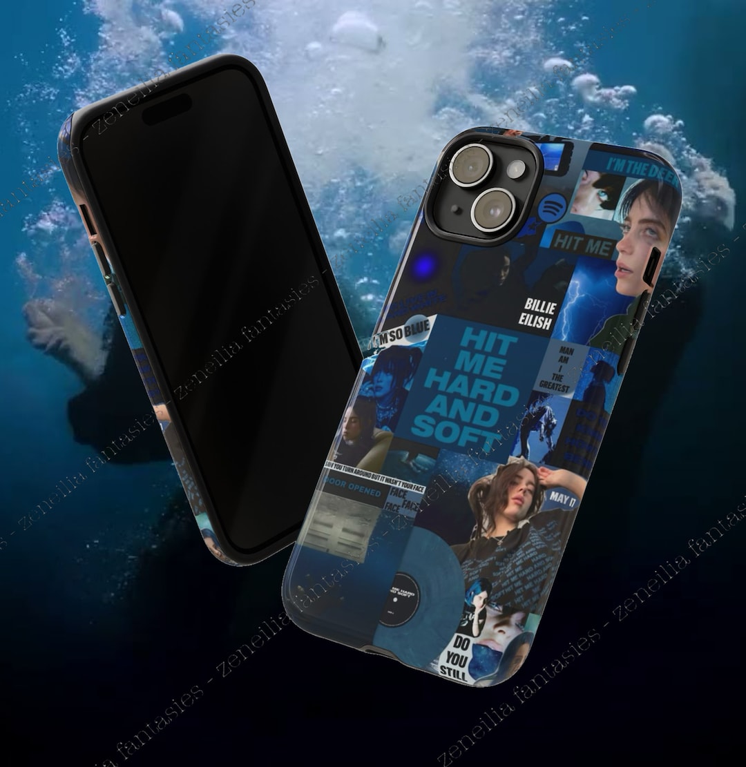 Billie Eilish Hit Me Hard and Soft Tough Phone Case, Billie Eilish ...