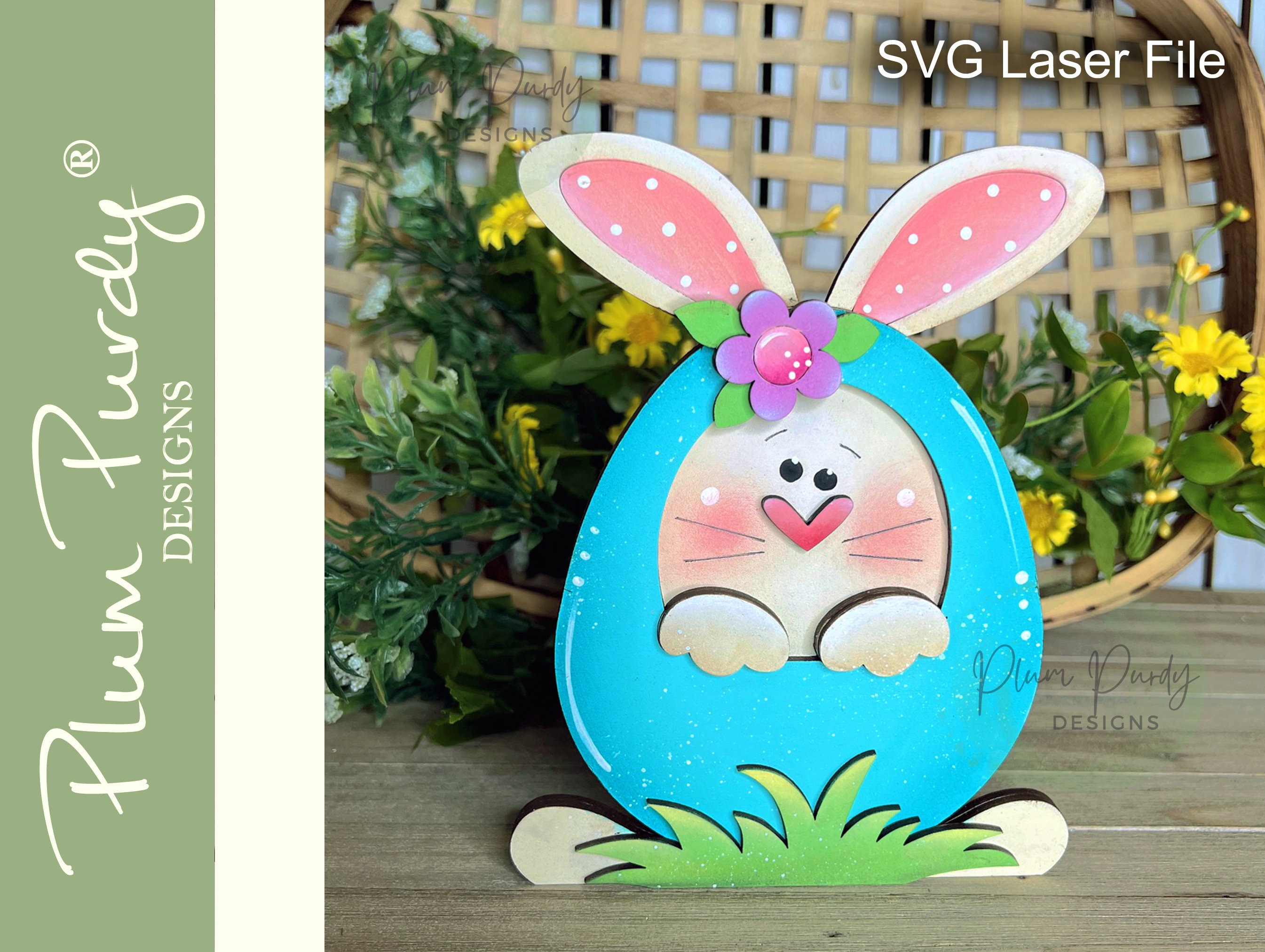 Bunny Shelf Sitter, Spring Shelf Sitter, Easter Shelf Sitter, Tier Tray ...