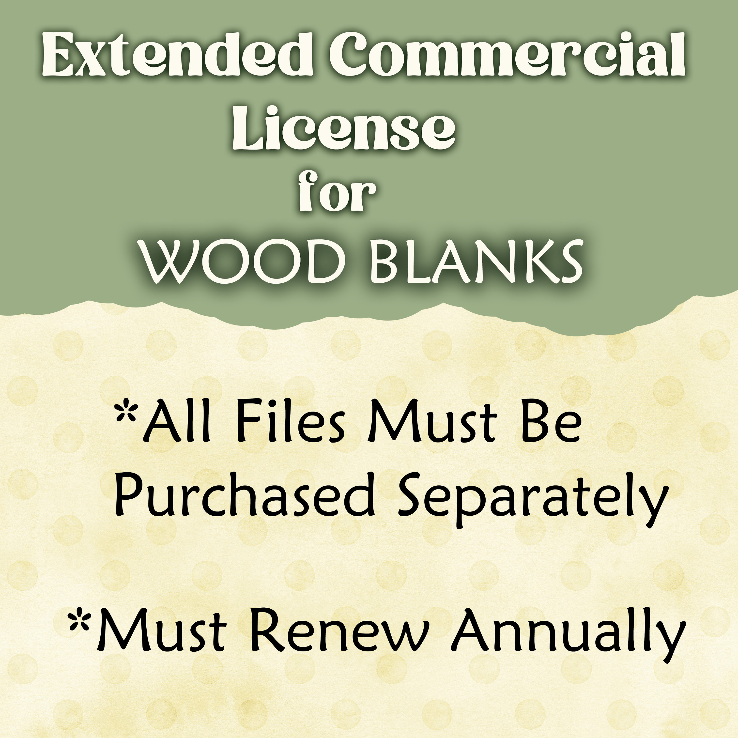 Annual Commercial Small Business License - Etsy