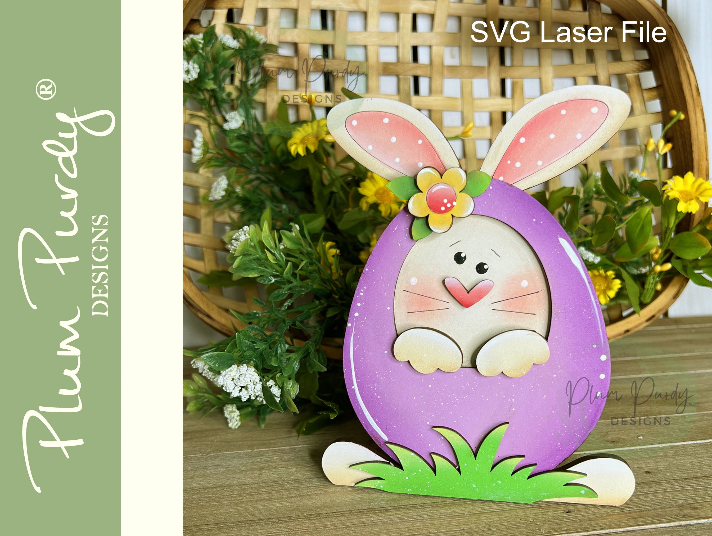 Bunny Shelf Sitter, Spring Shelf Sitter, Easter Shelf Sitter, Tier Tray ...
