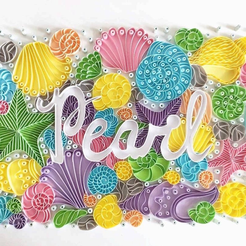 Quilling Name - Etsy