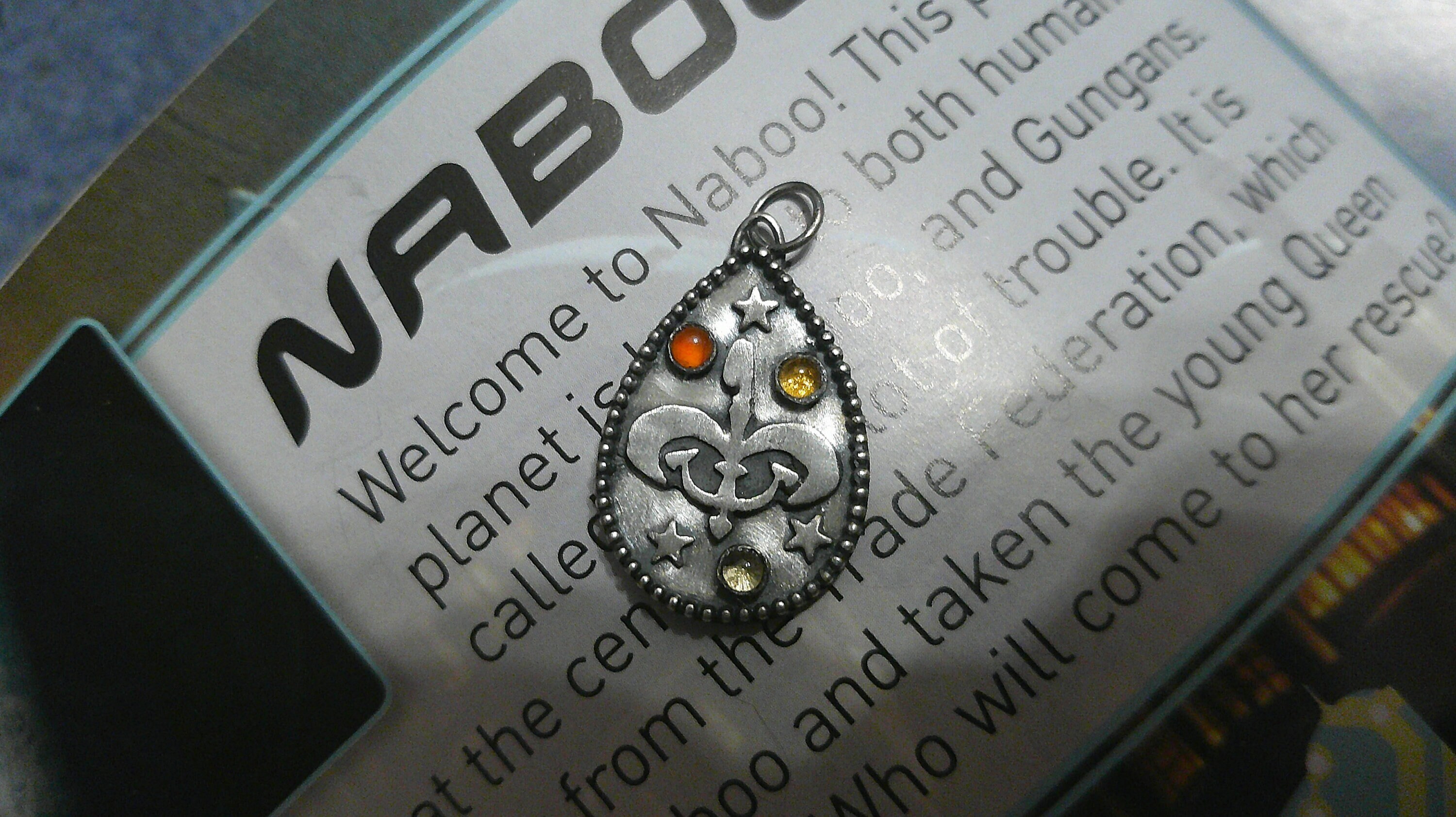 Padme Amidala Sunset Handmaiden Dress Japor Snippet Naboo Symbol Star ...