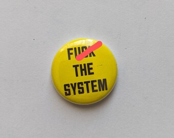 Punk Button - Etsy
