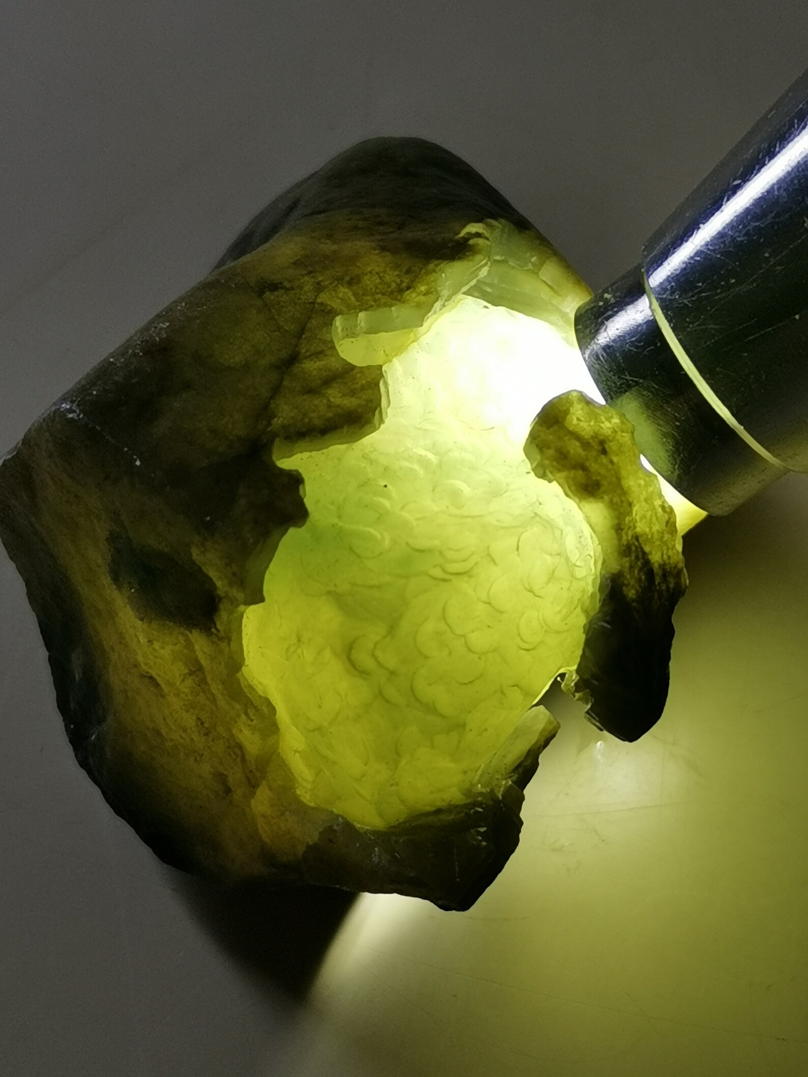 Glassy Ice Clear Natural Burma Jadeite Jade Rough Stone # 101 Gram ...