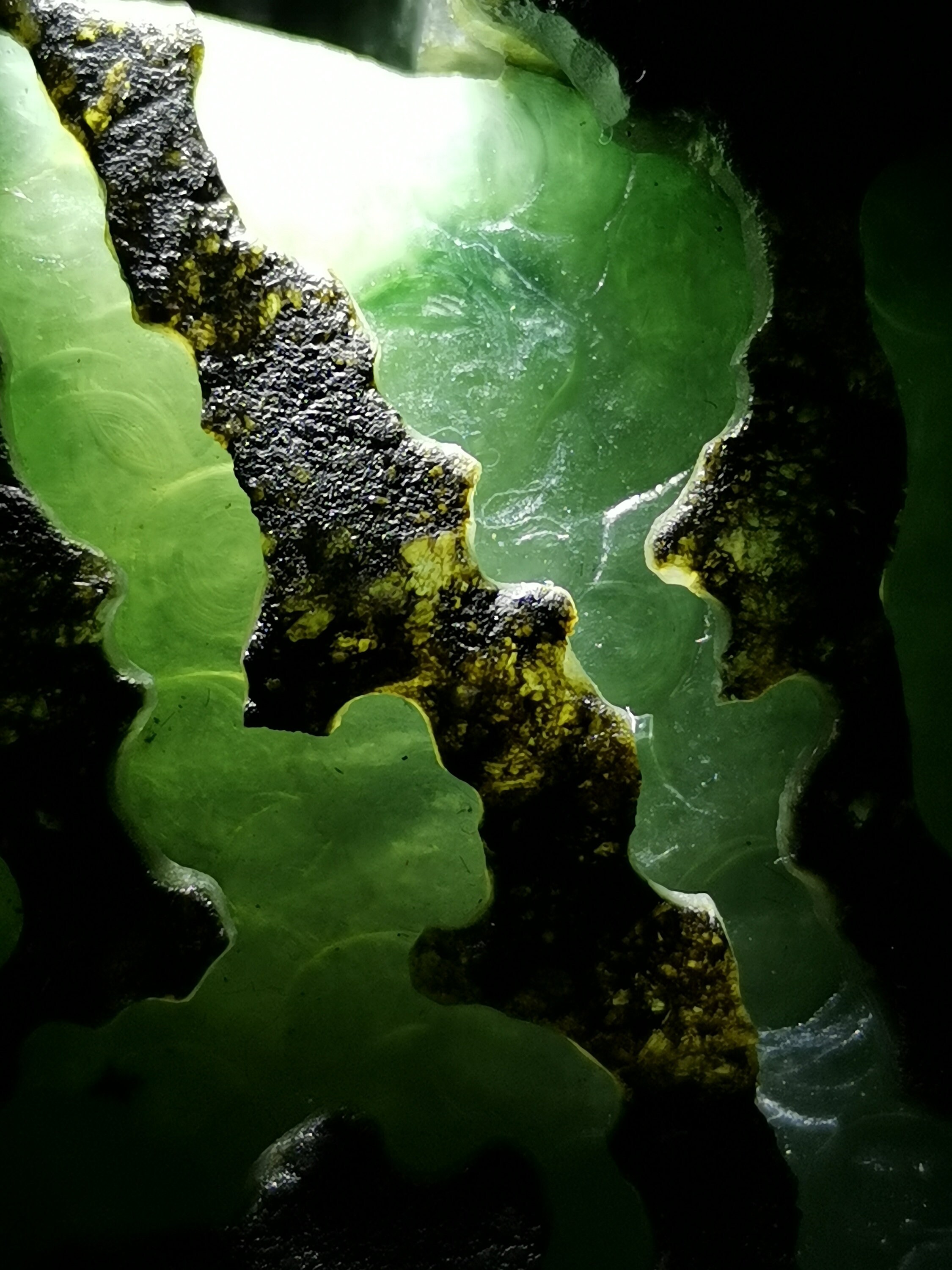 Icy Ice Green Natural Burma Jadeite Jade Rough Stone 741 Gram 3705 ...