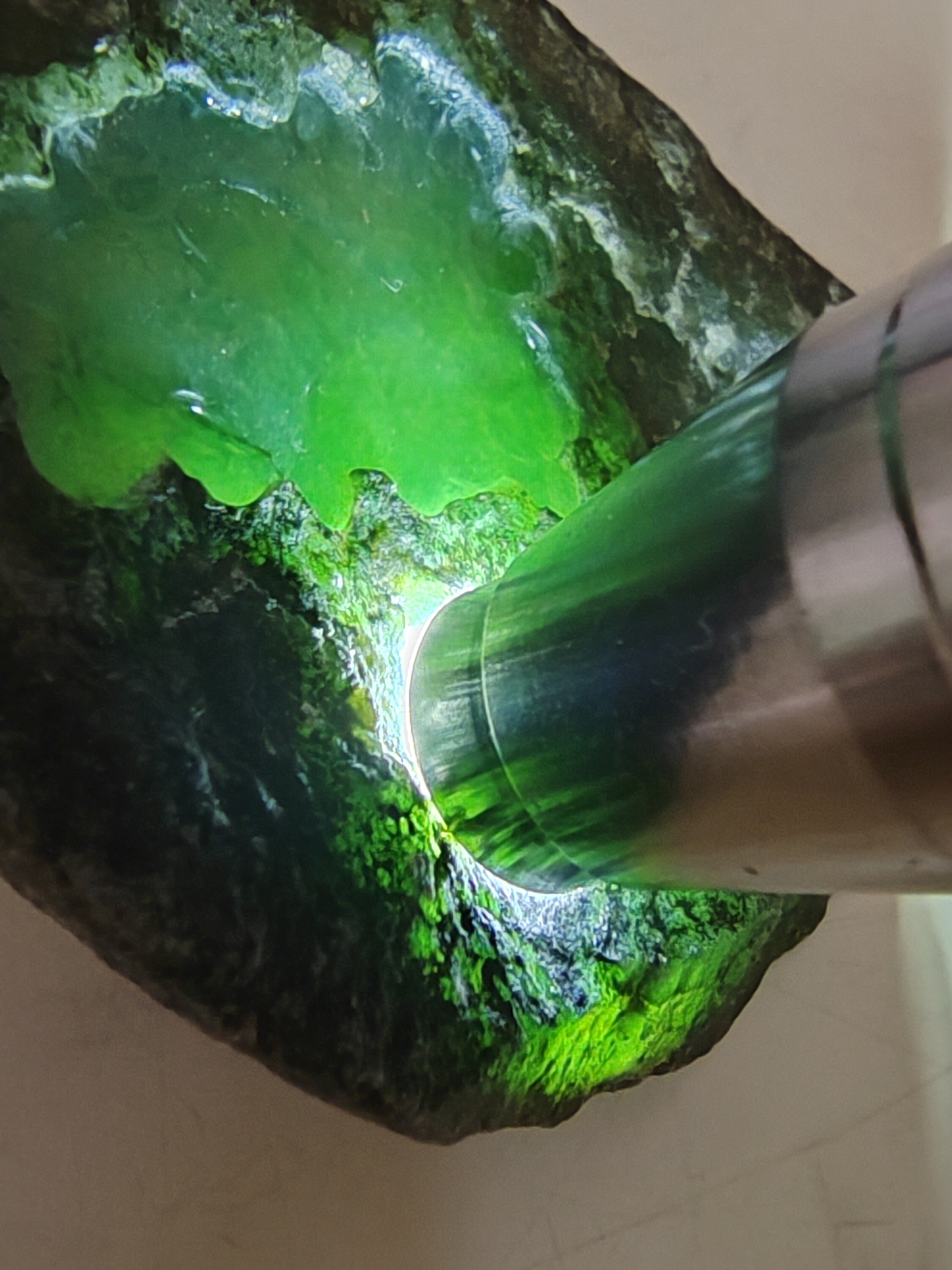 Icy Light Green Burma Jadeite Rough Stone: 367 Grams, 1835 Carats - Etsy