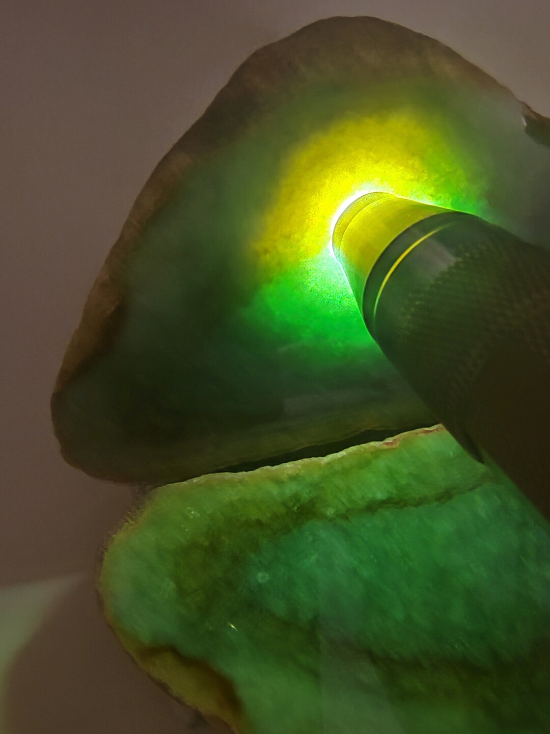 Icy Yellow & Green Natural Burma Jadeite Jade Rough Stone # 1250 Gram ...