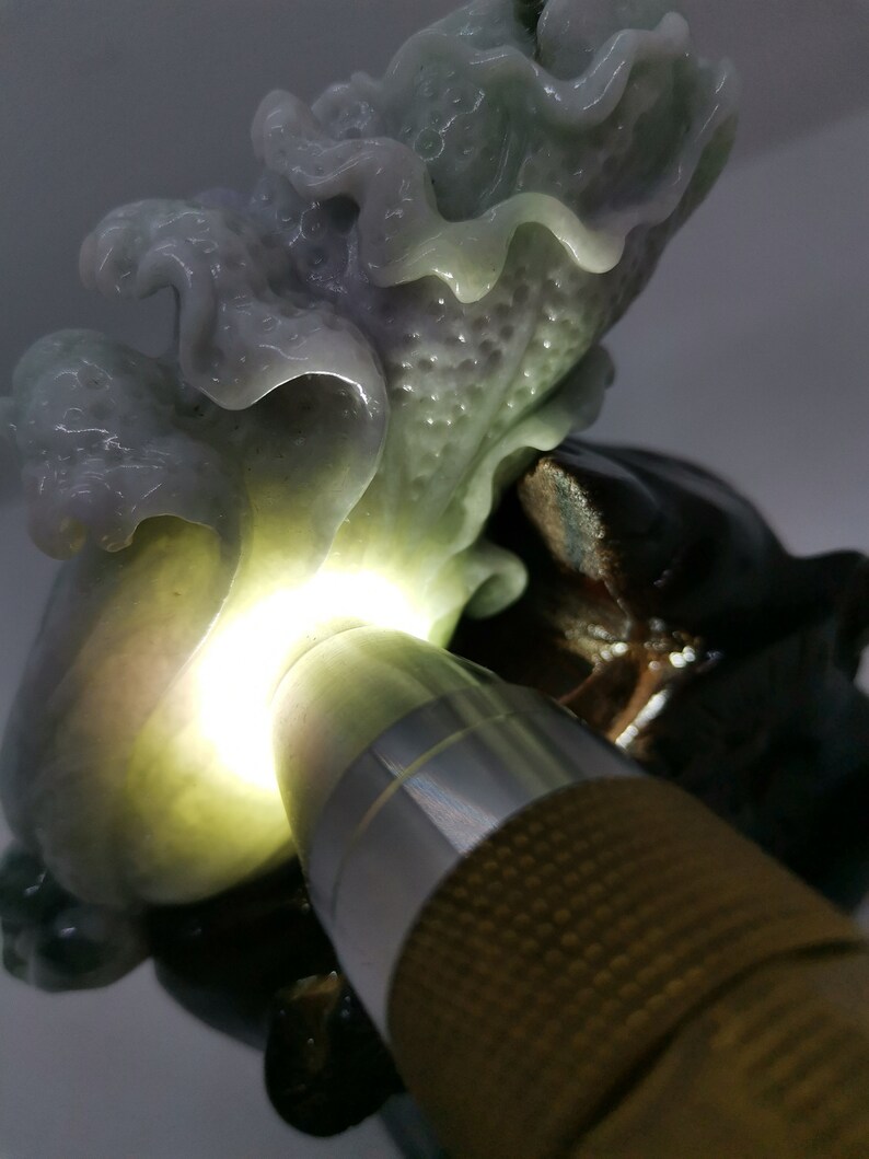 Icy Ice Multi Color Burma Jadeite Jade Cabbage - Etsy