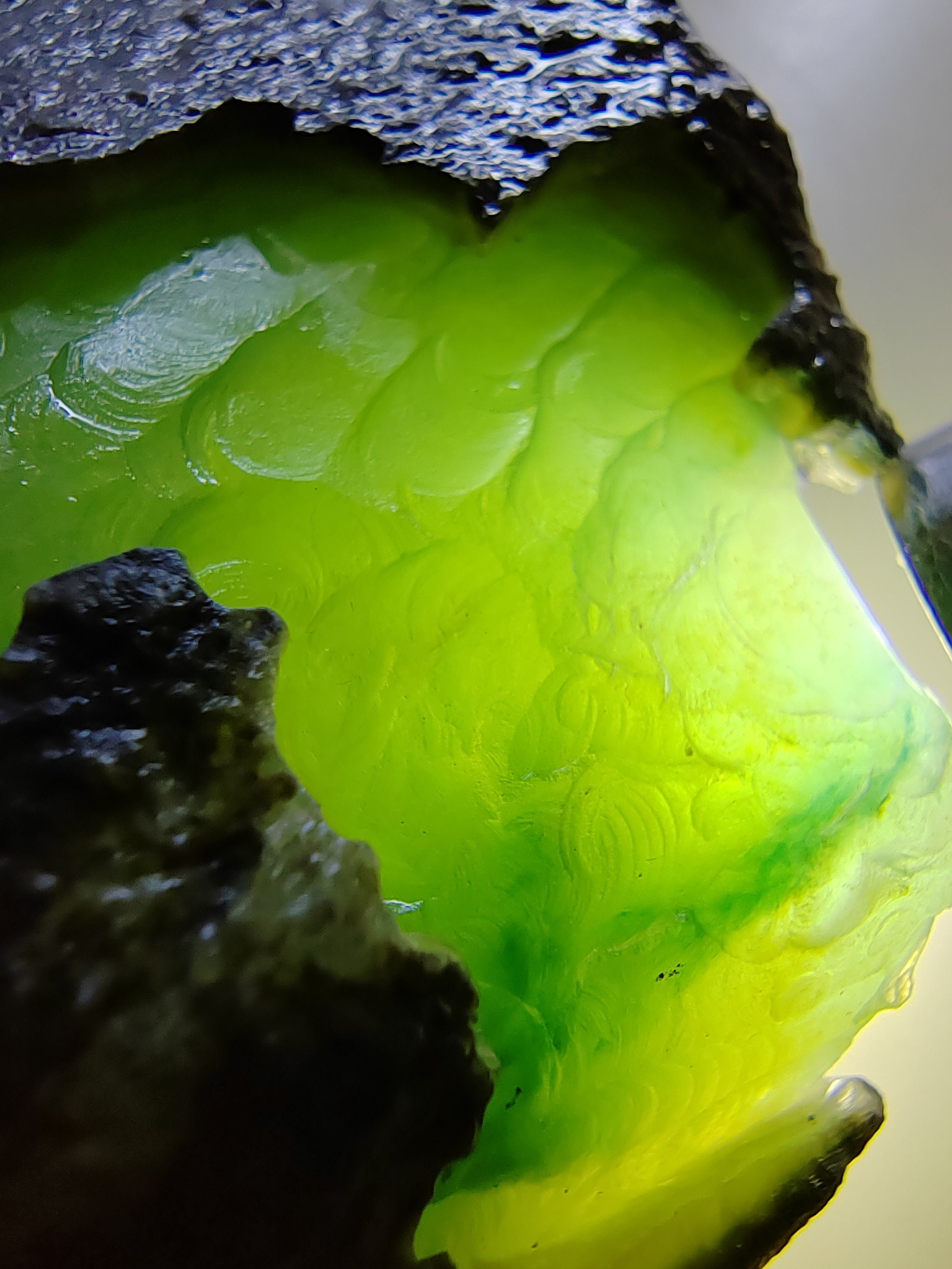 Glassy Light Green Natural Burma Jadeite Jade Rough Stone 523 Gram 2615 ...