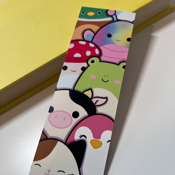 Squishmallow Bookmark - Etsy UK
