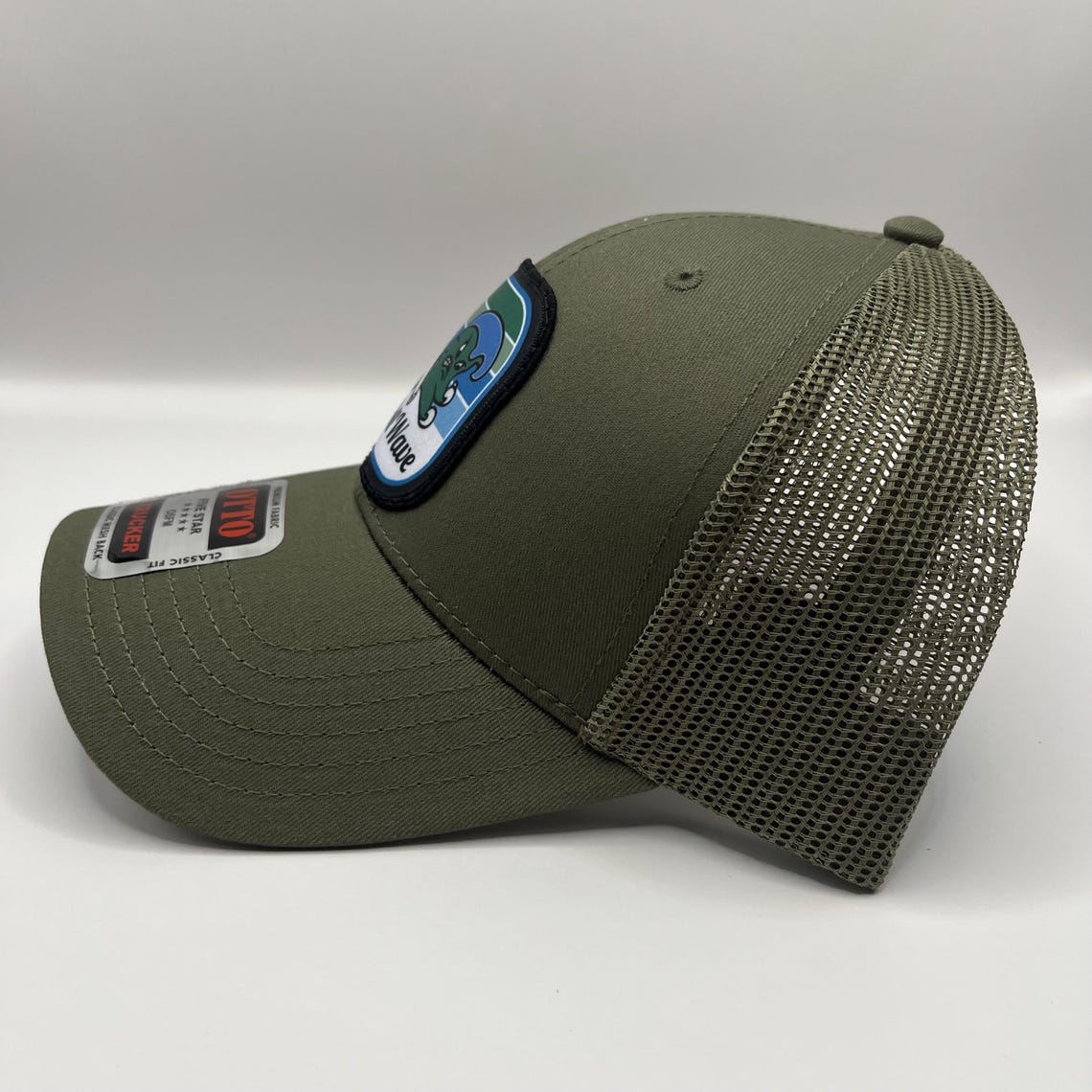 Tulane Green Wave Trucker Hat - Tulane Football- Nola Hats - - Etsy