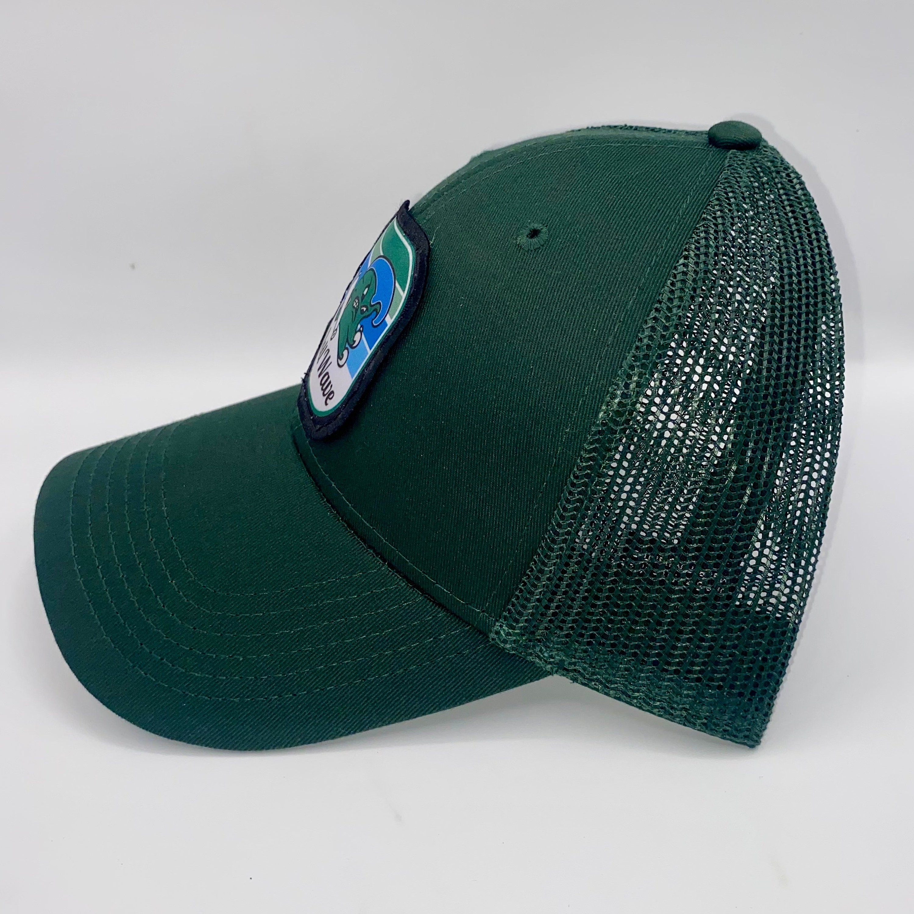 Tulane Green Wave Trucker Hat Tulane Football Nola Hats - Etsy
