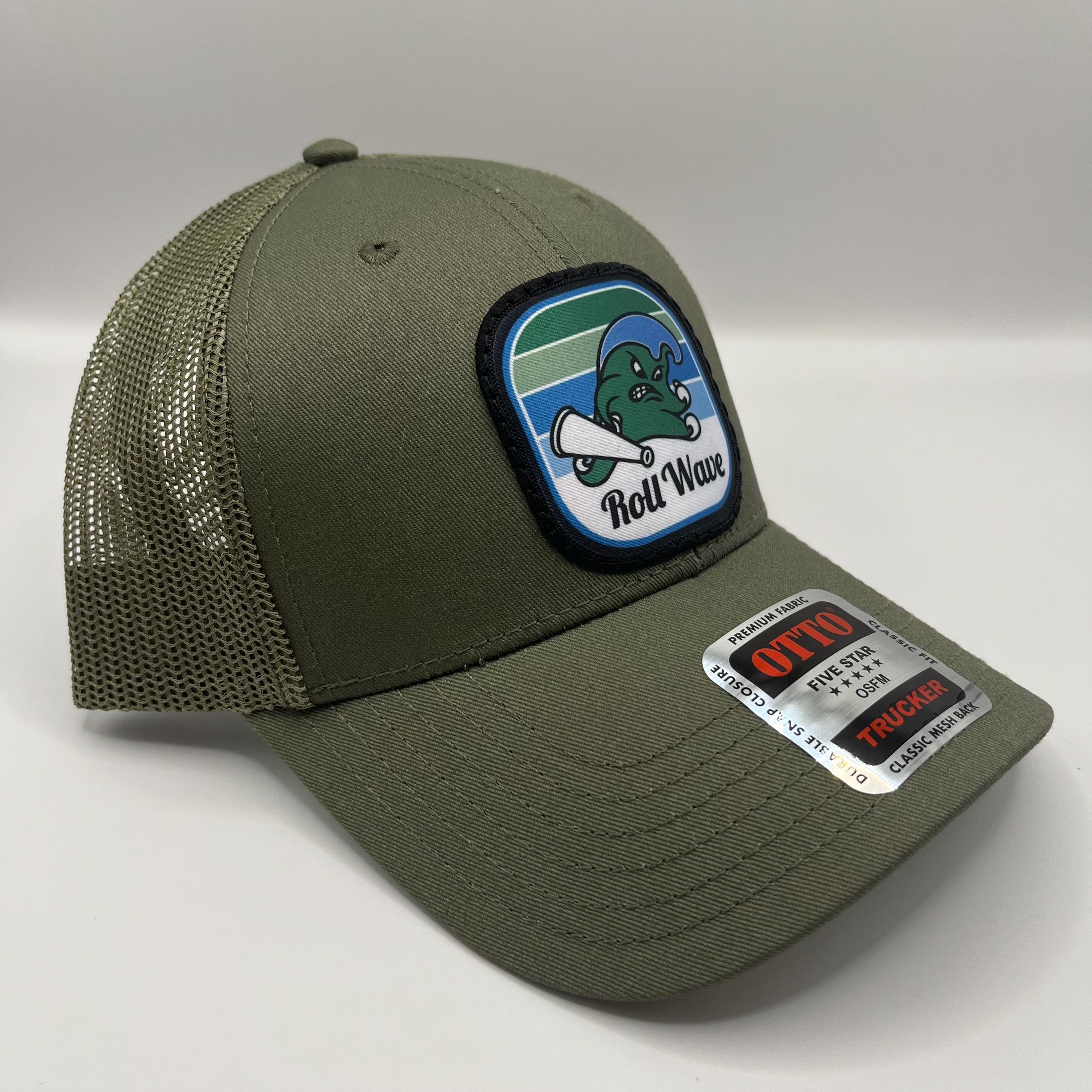 Tulane Green Wave Trucker Hat - Tulane Football- Nola Hats - - Etsy