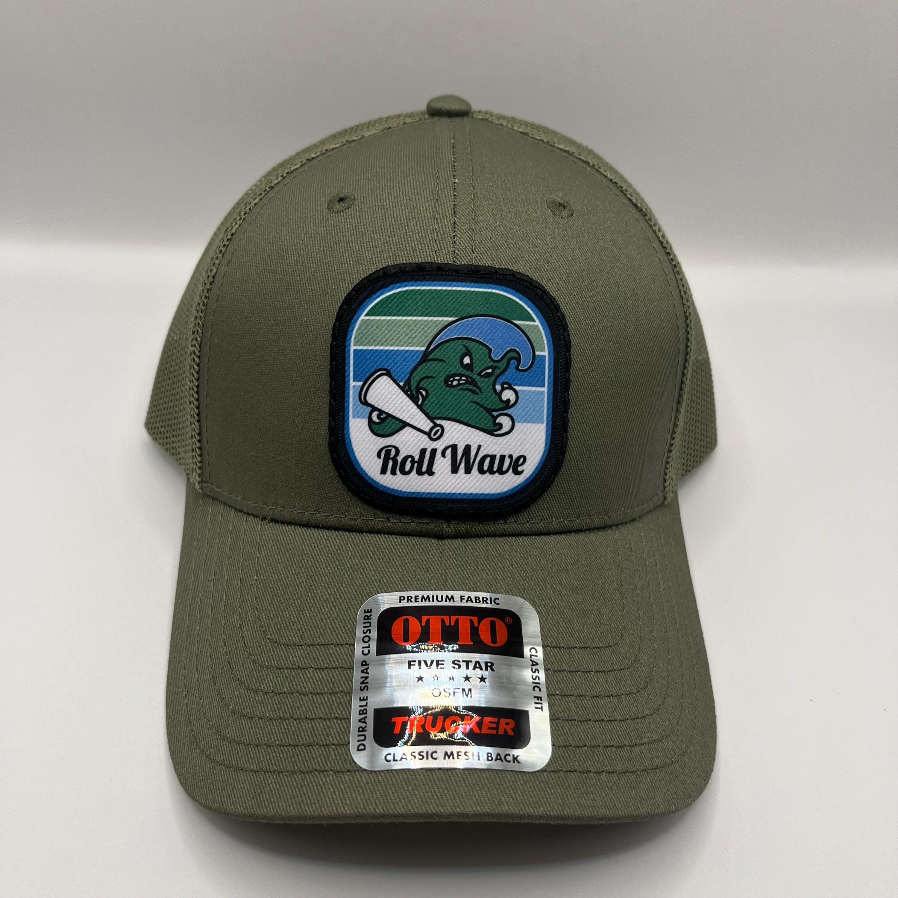 Tulane Green Wave Trucker Hat - Tulane Football- Nola Hats - - Etsy