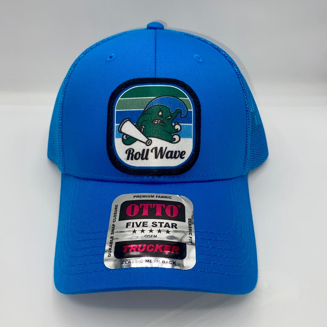 Tulane Green Wave Trucker Hat - Tulane Football- Nola Hats - - Etsy