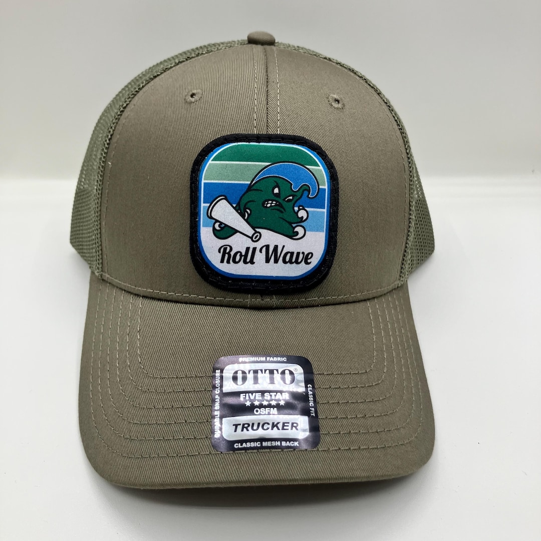 Tulane Green Wave Trucker Hat - Tulane Football- Nola Hats - - Etsy