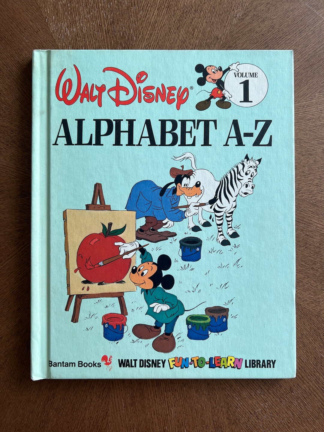 Walt Disney Volume 1 Alphabet A-Z Fun to Learn Library - Etsy