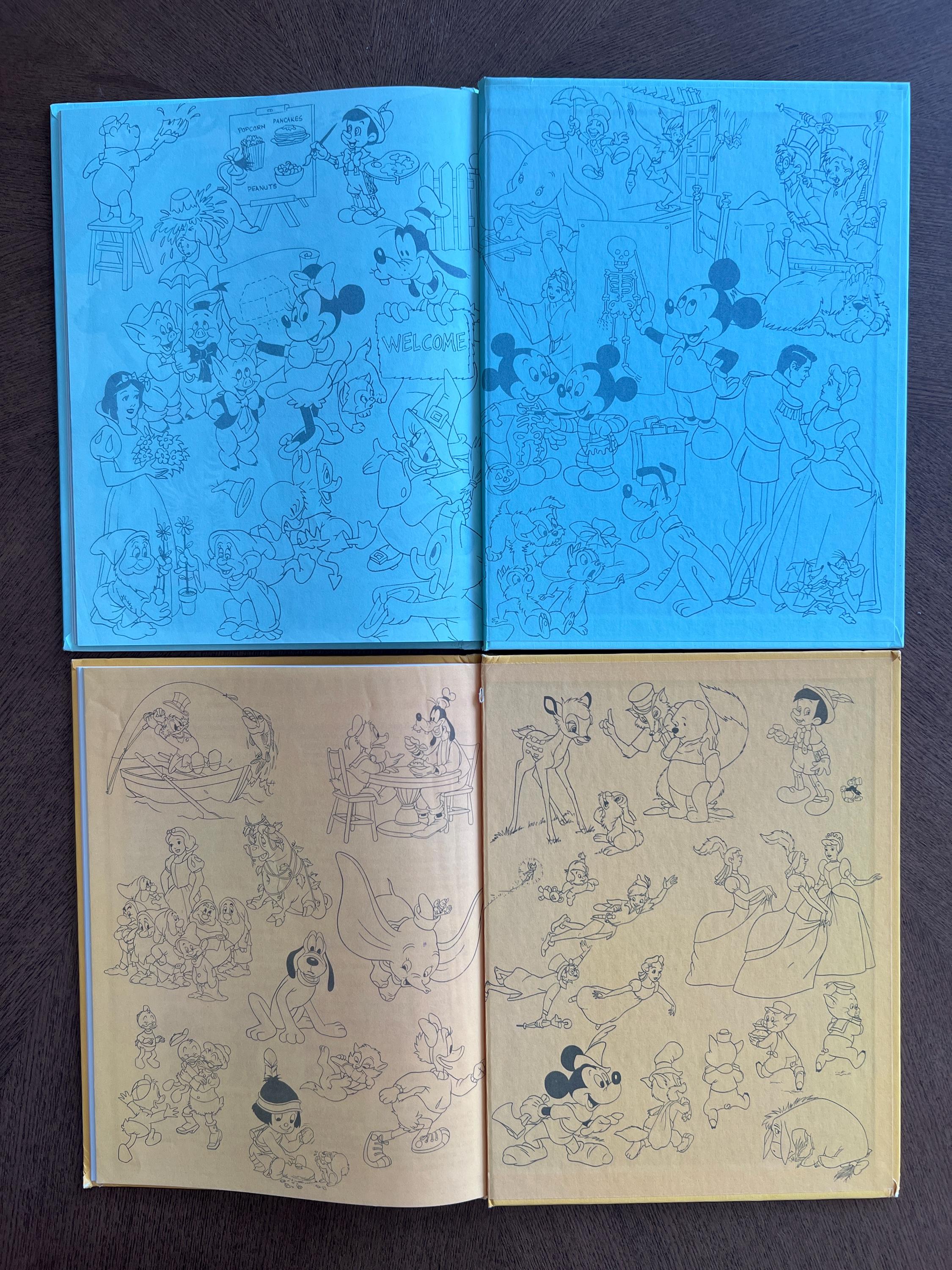 Walt Disney Book Set of 2 Road to Reading Fun to Learn Library ...