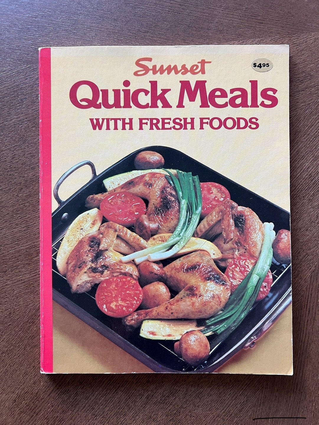 Sunset Quick Meals With Fresh Foods Cookbook Vintage Cookbook 1983 - Etsy