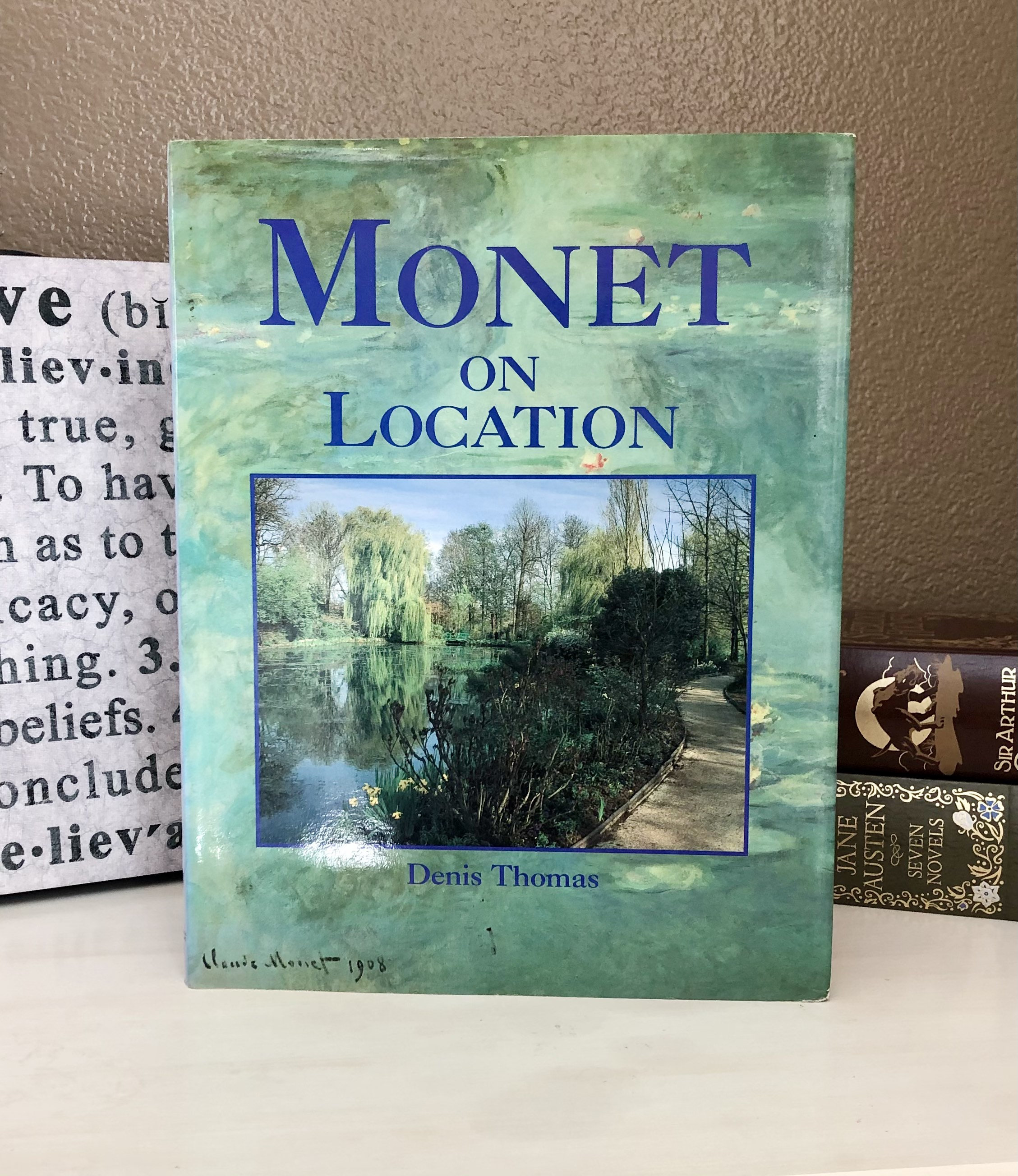 Monet Book Monet on Location by Denis Thomas Art Book Monet Art 1994 - Etsy