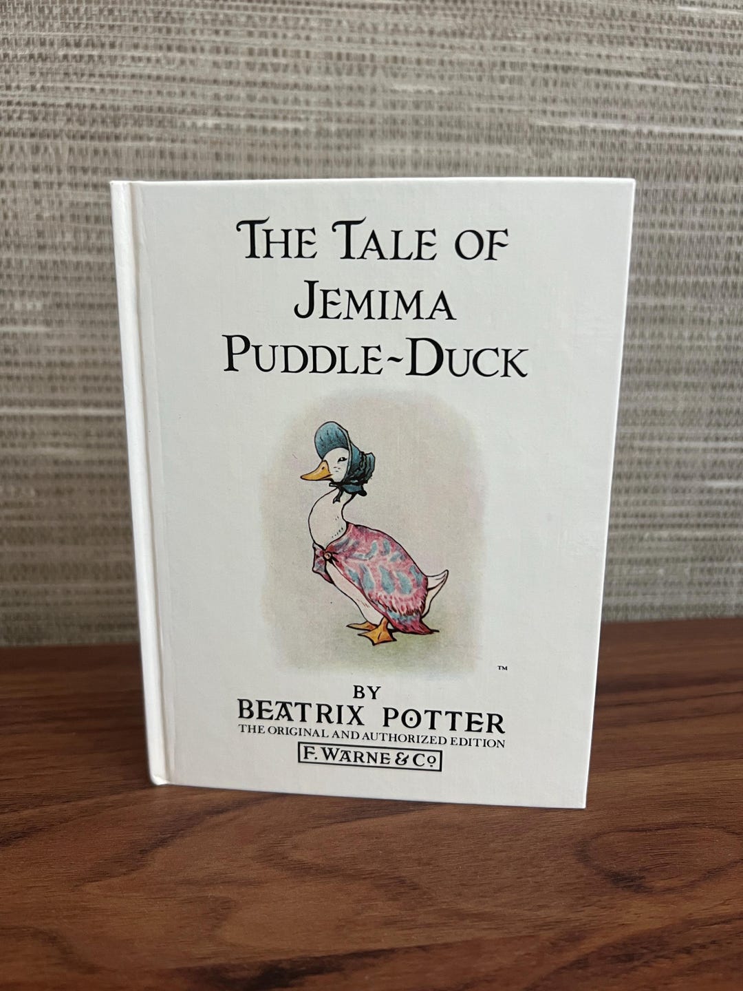 Beatrix Potter Jemima Puddle-duck Mini Book 1985 Edition Vintage - Etsy