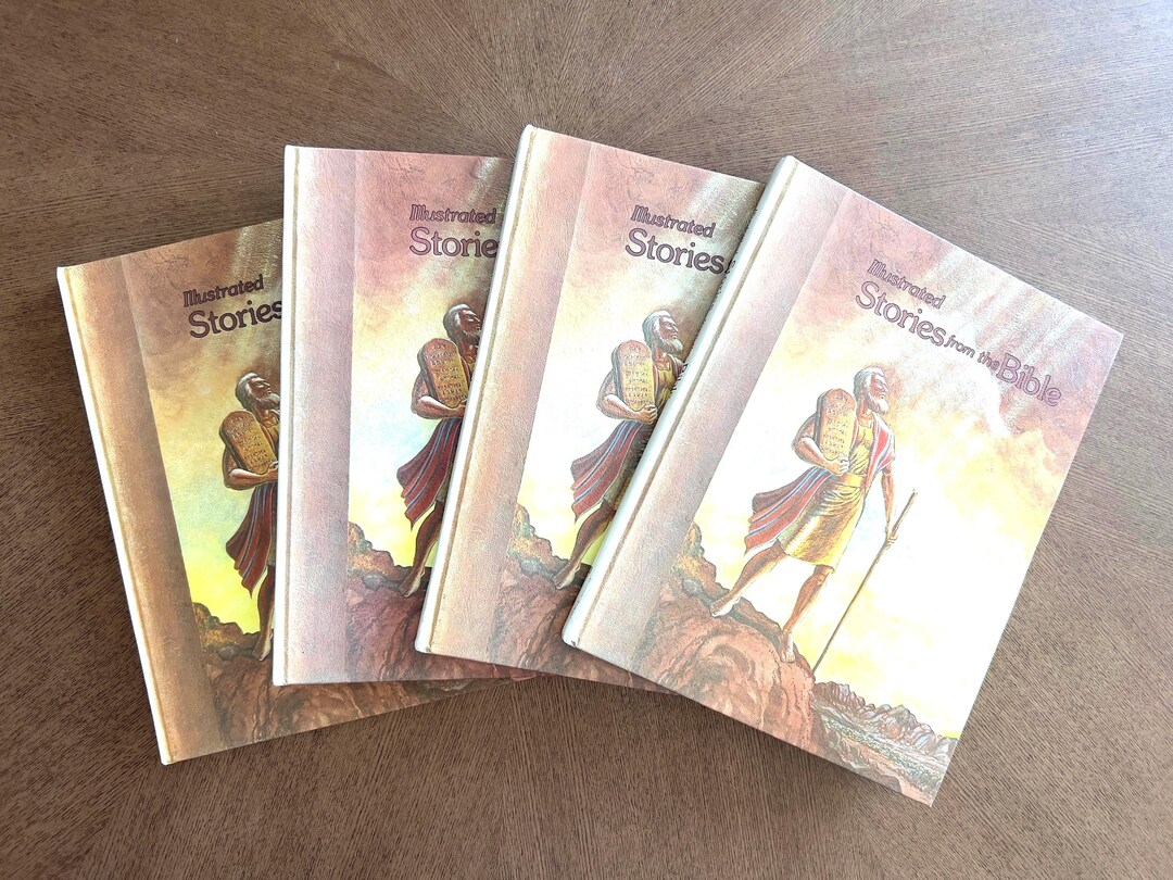 Vintage Book Lot of 4 - Bible Stories Book by George Durrant Volumes 2 ...