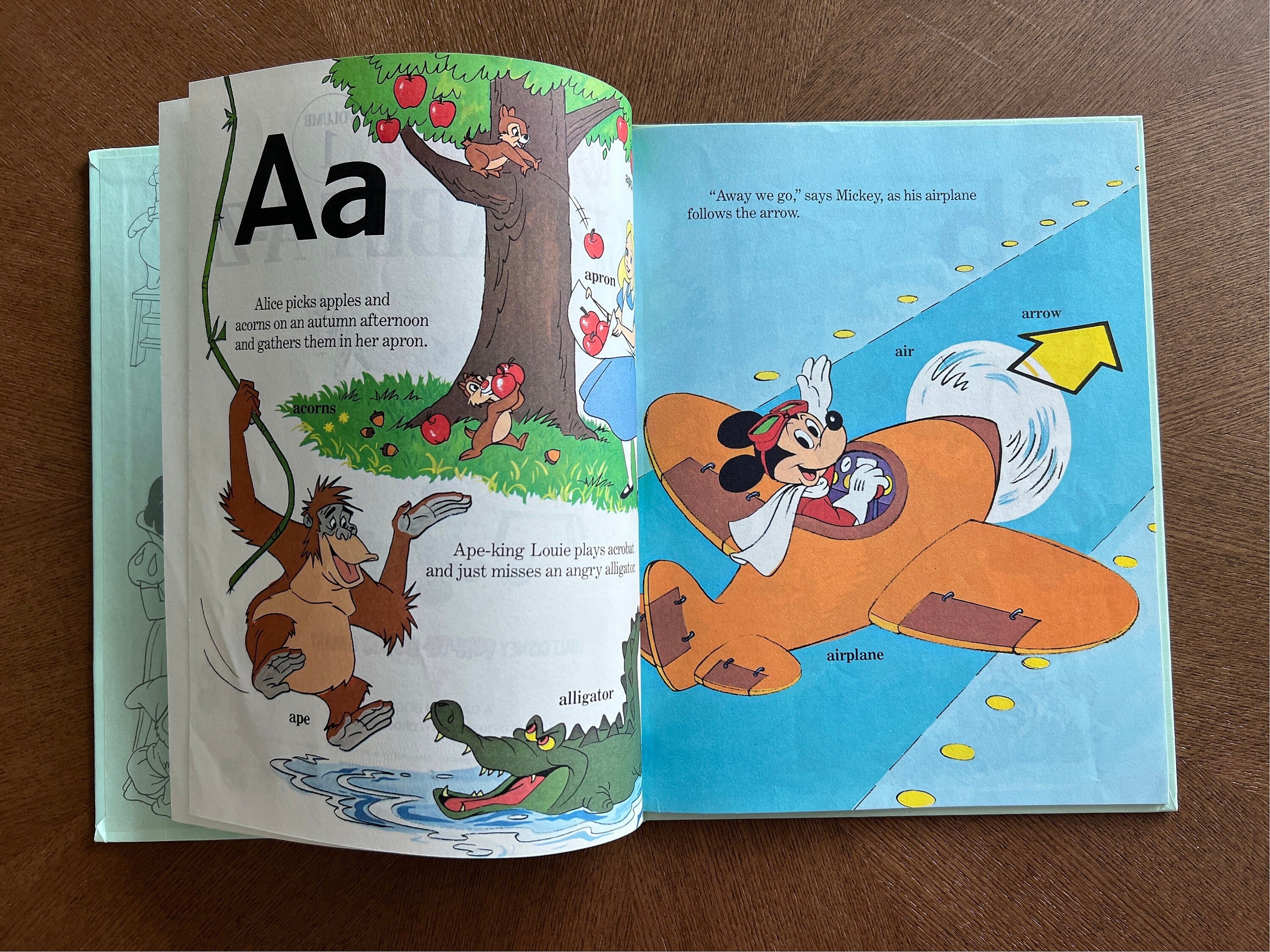 Walt Disney Volume 1 Alphabet A-Z Fun to Learn Library - Etsy