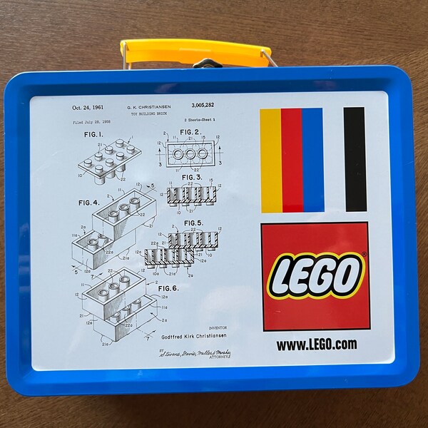 Tin Lunch Box - Etsy