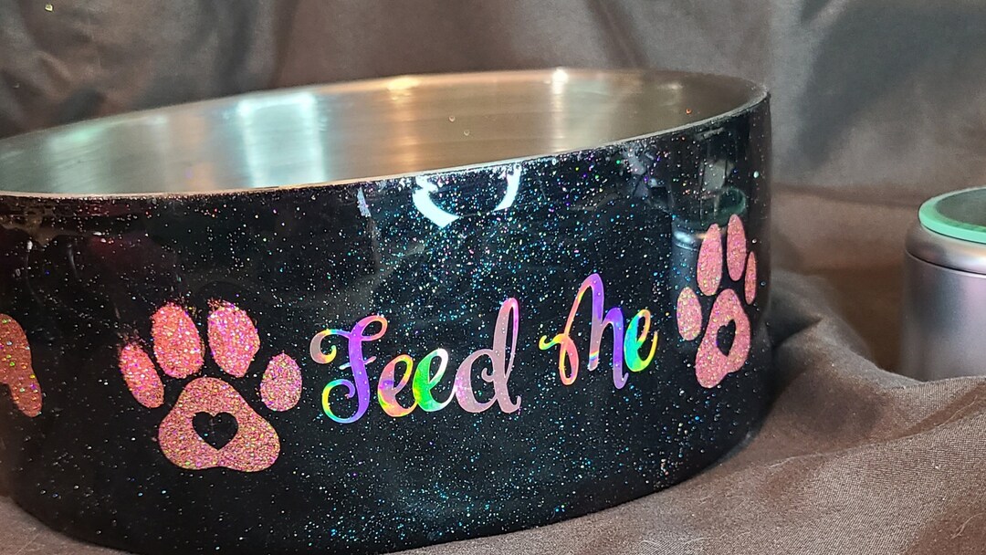 64oz Custom Pet Dish - Etsy