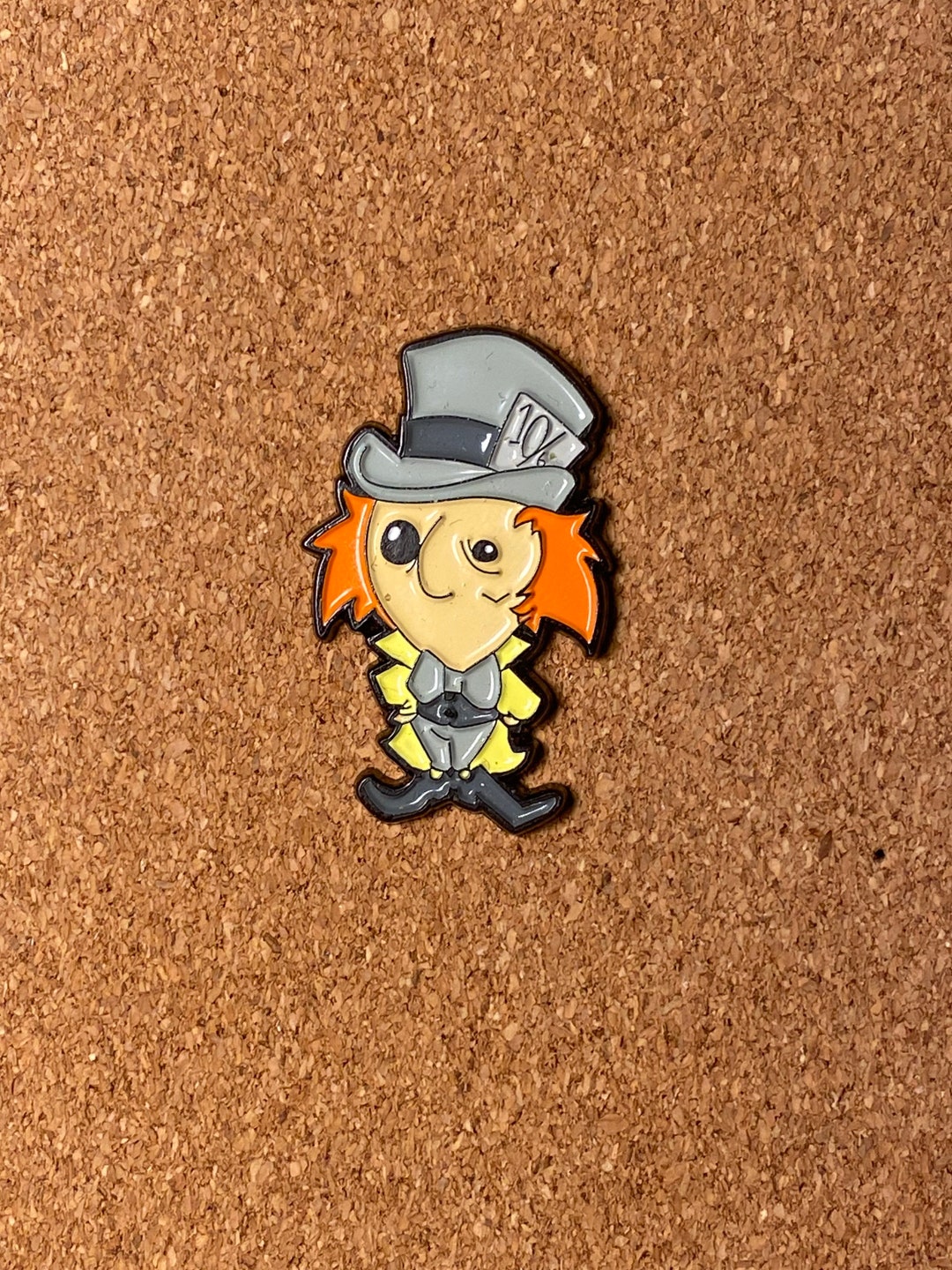 Alice in Wonderland Mad Hatter Heady Hat Pins the Mad Hatter Hat Pin ...
