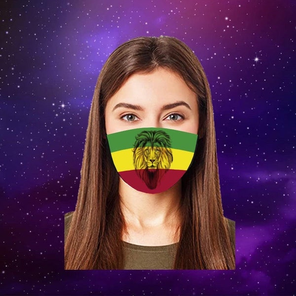 Reggae Face Mask - Etsy