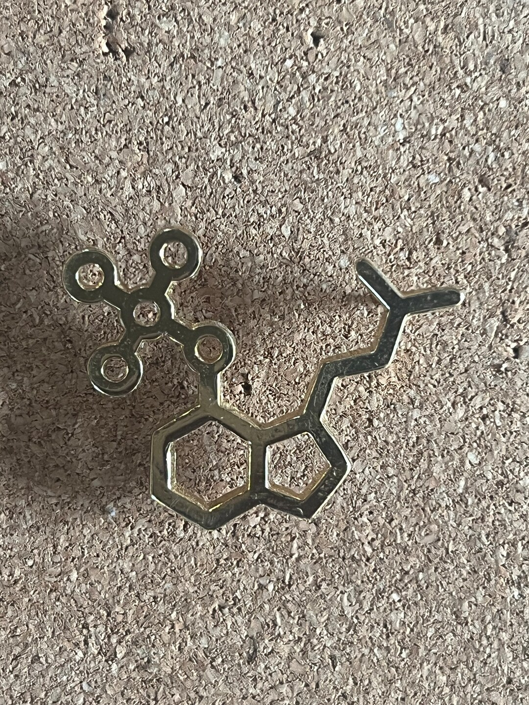 Hat Pins Psilocybin Molecule Hat Pin- Enamel Pin for Concious Fashion ...