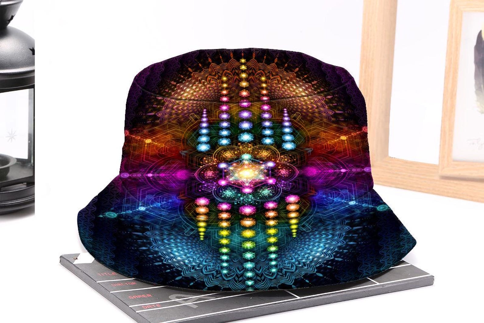 Bucket Hat Metatron Cube Sacred Geometry - Etsy