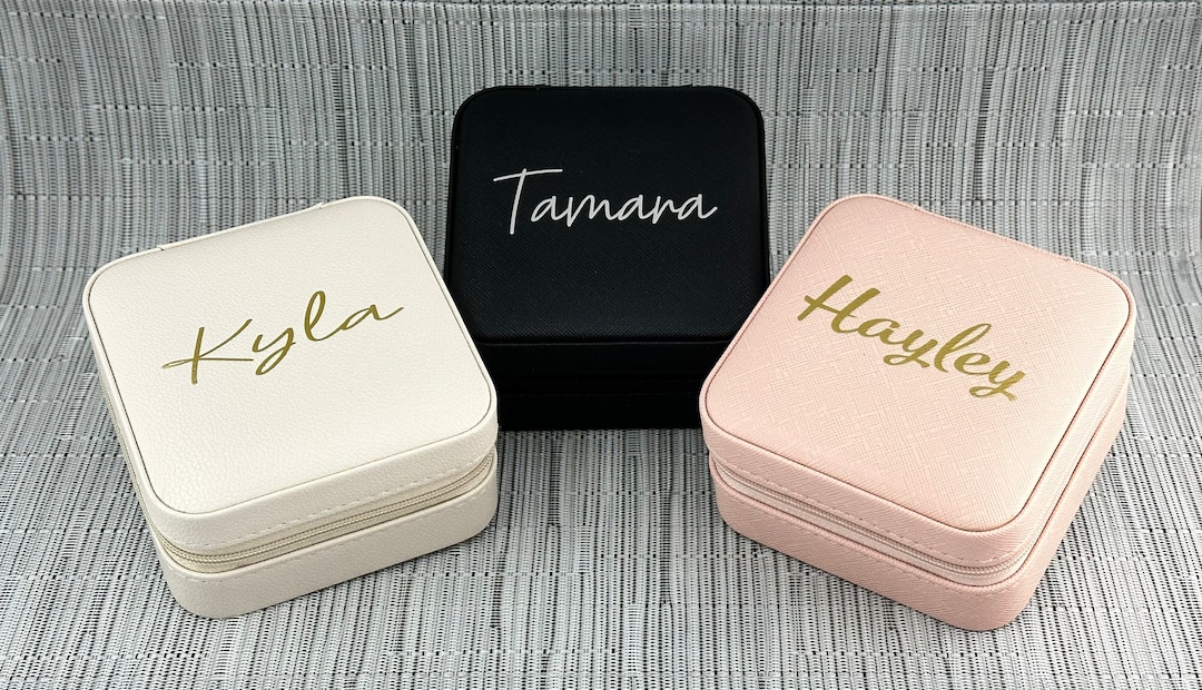 Personalised Jewellery Box / Custom Jewellery Box / Bridesmaid ...