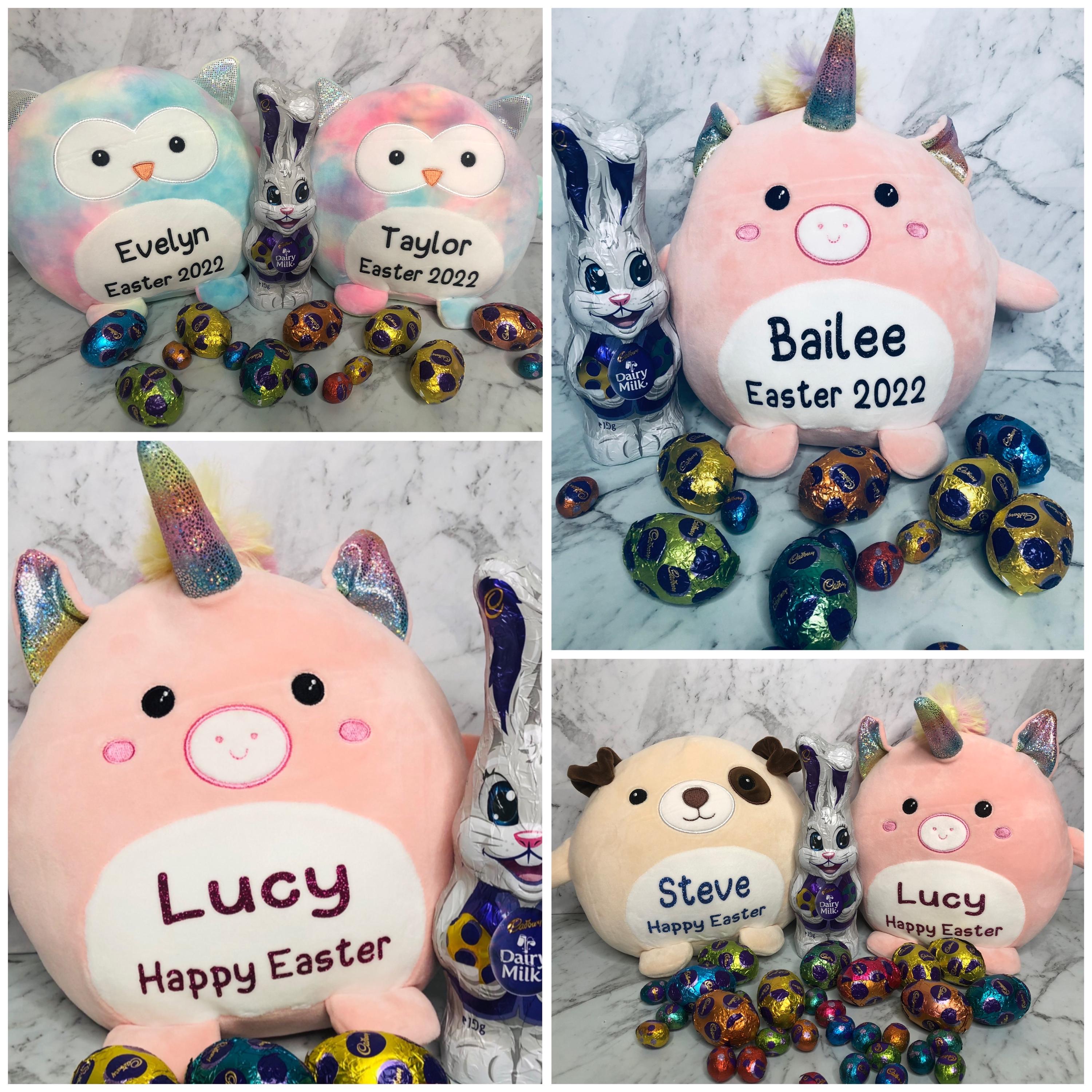 Personalised Squish Plush Toy / Plush Bunny / Squishy / Stuffed Animal ...