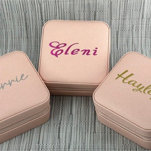 Personalised Jewellery Box / Custom Jewellery Box / Bridesmaid ...