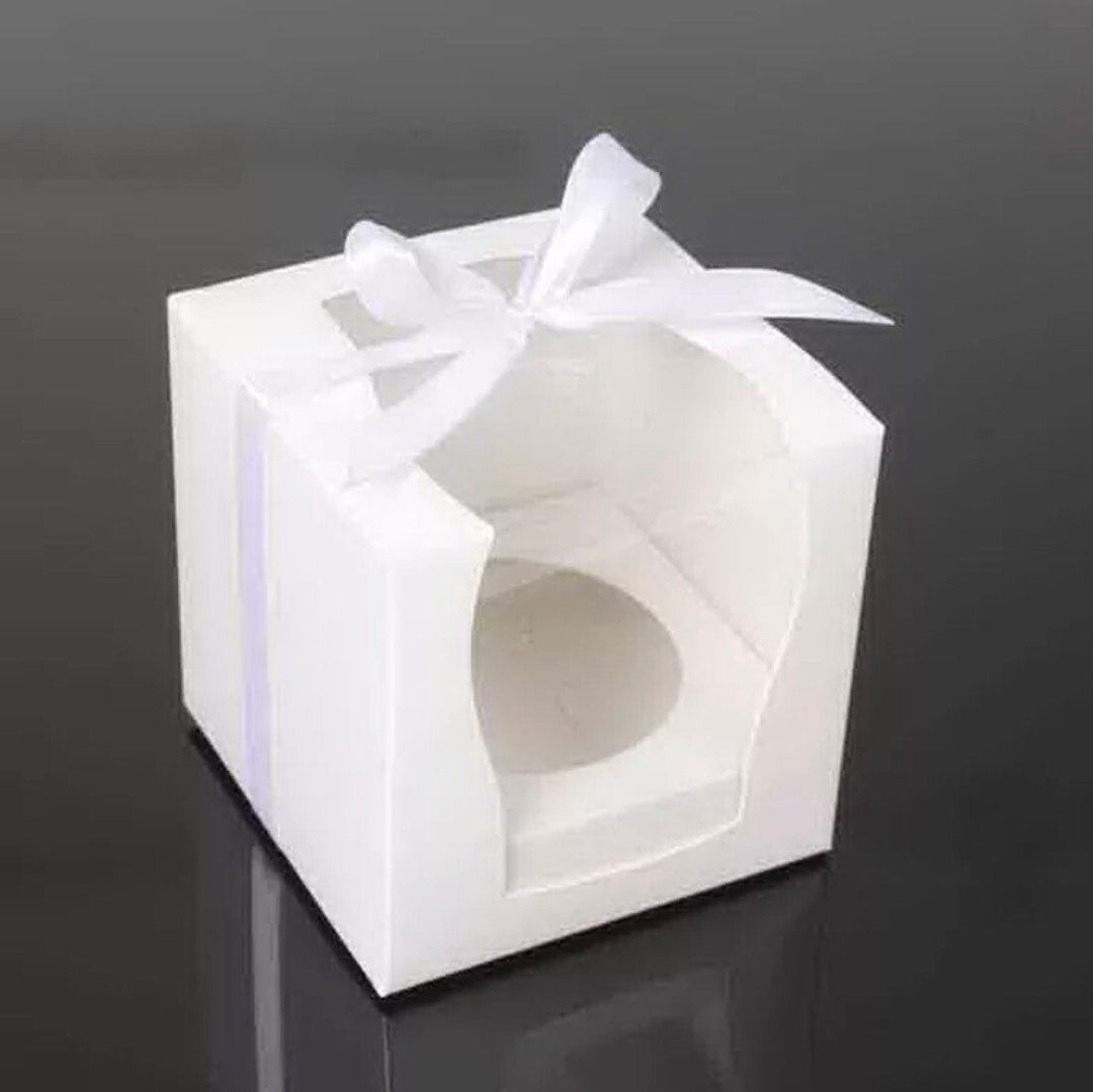 Christmas Bauble Box/ Christmas Glitter Baubles / Personalised Bauble ...