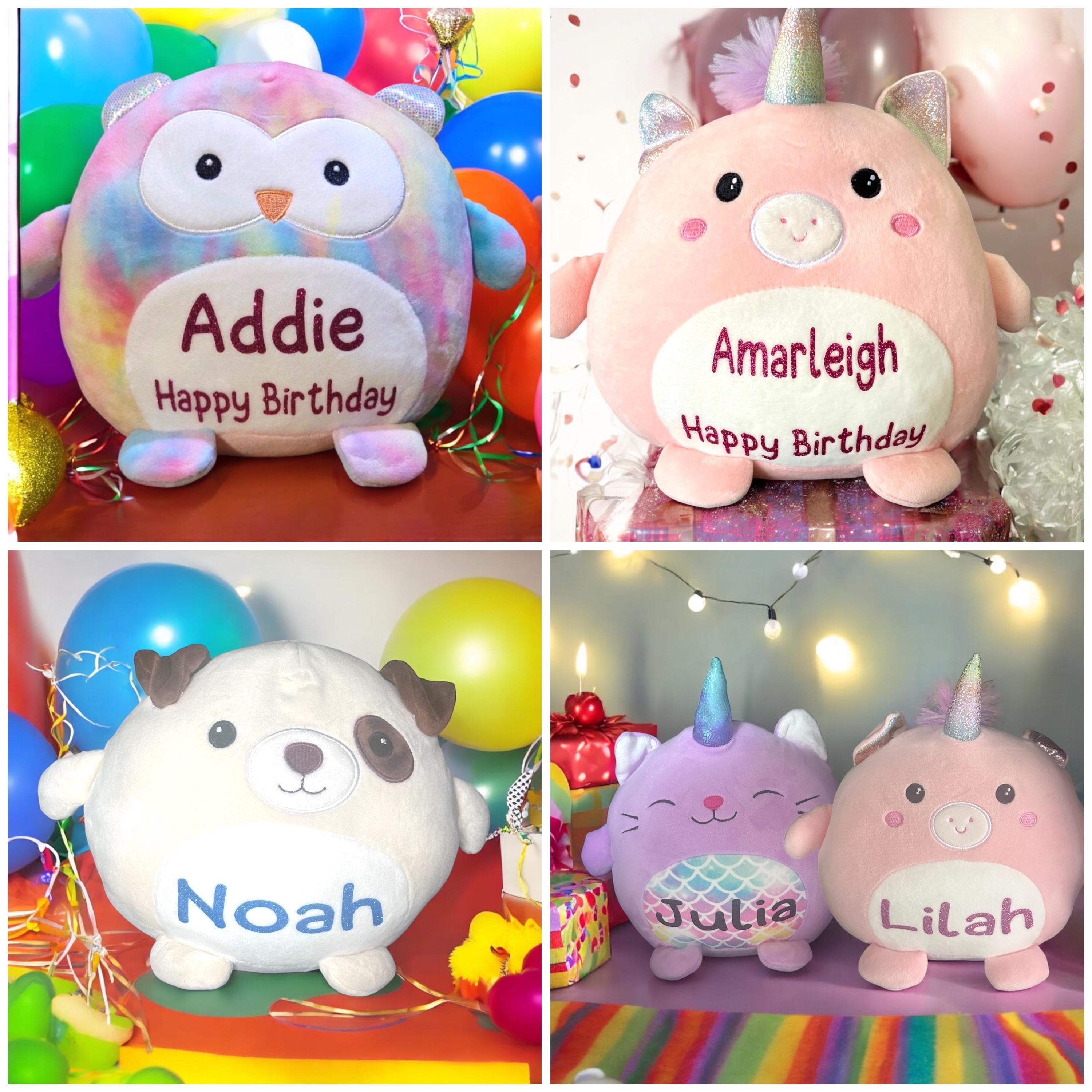 Personalised Squish Plush Toy / Plush Bunny / Squishy / Stuffed Animal ...