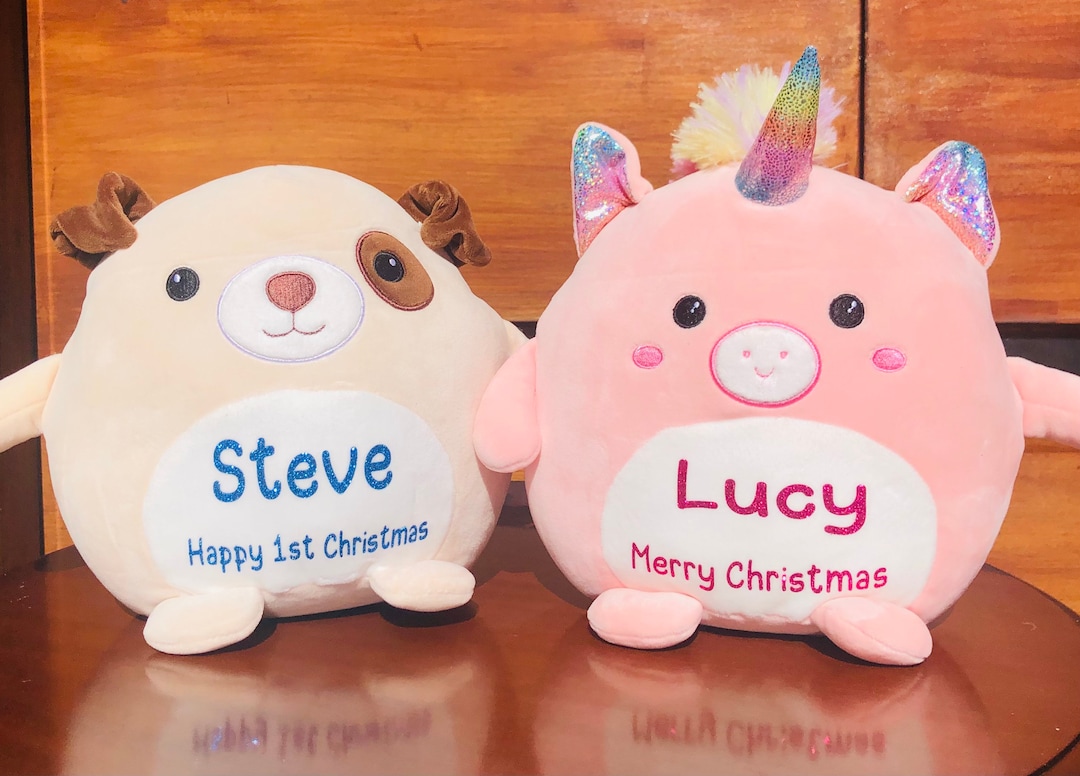 Personalised Squish Plush Toy / Plush Toy / Squishy / Kids Toy / Kids ...