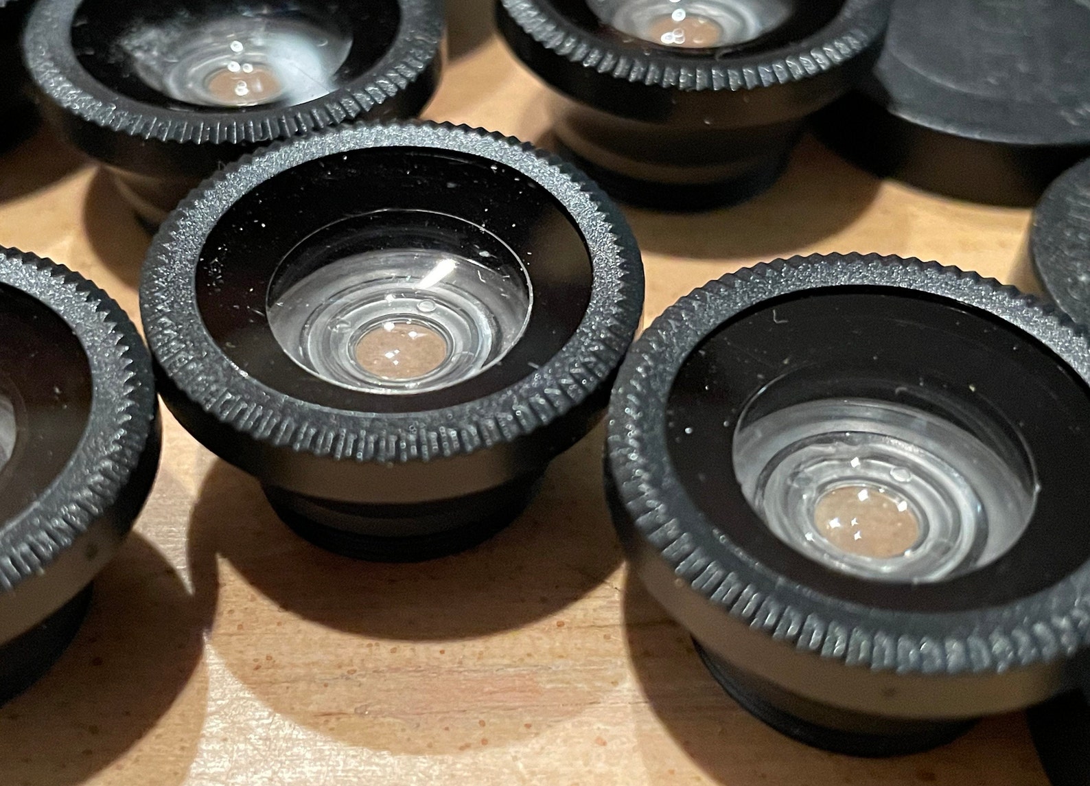 Fake Plastic Camera Lenses Lens With Cap Lot of 11 for Santa Cam ...