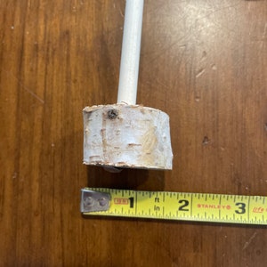 Wood Forms for Cloth Fabric Rag Tree Craft - Trunk Base Solid Wood ...