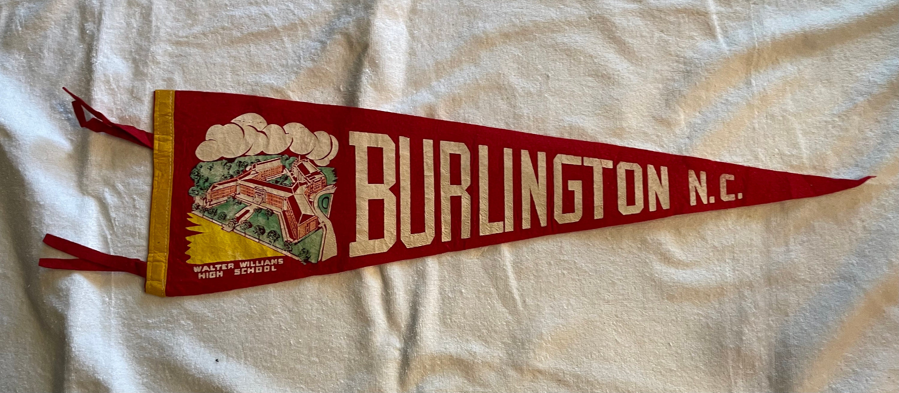 Vintage Old Pennants From 1040s to 1960s Sold Individually Waynesboro ...