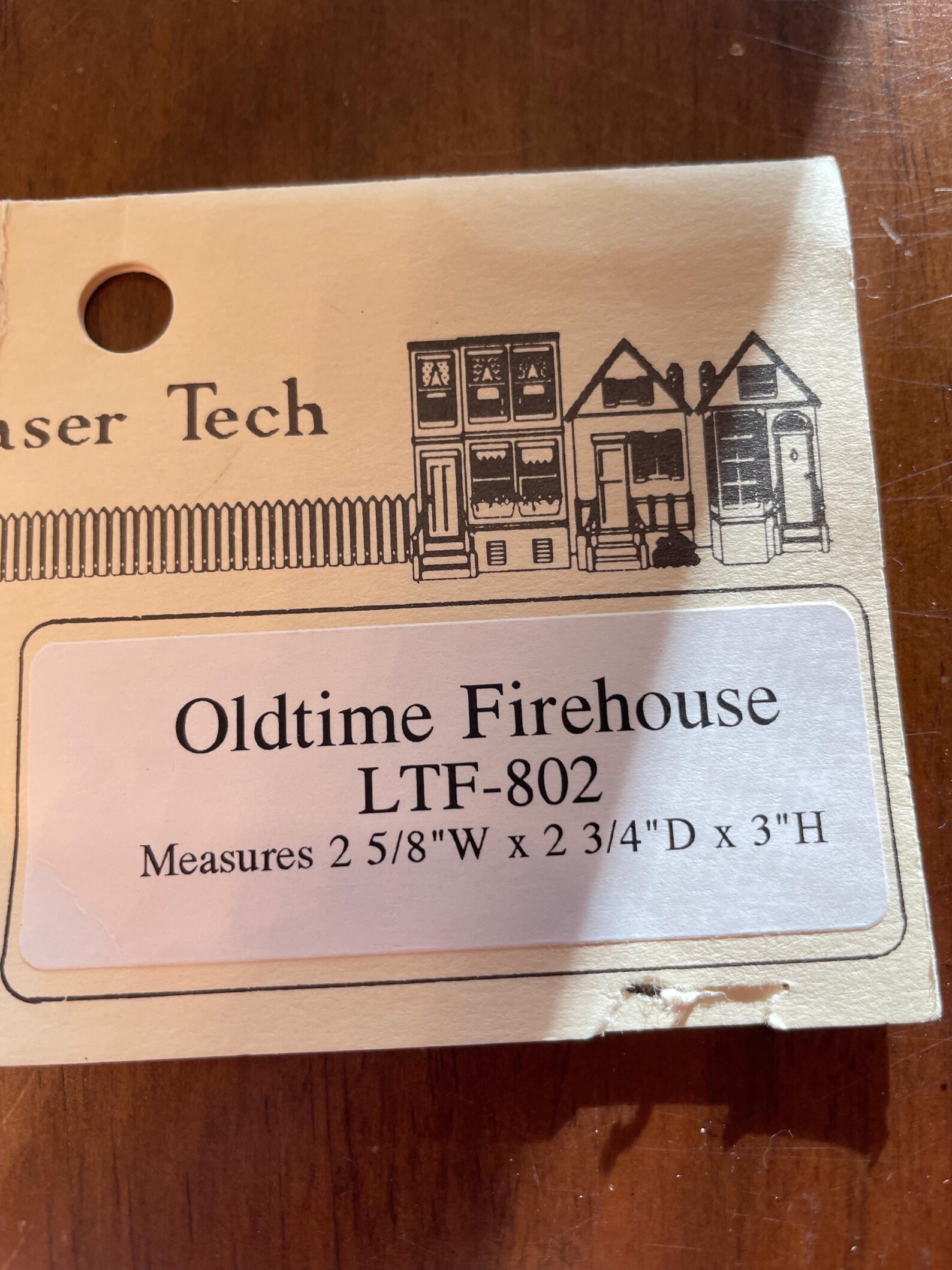 Firehouse Miniature Dollhouse Dolls Miniatures DIY Kit Laser Tech - Etsy