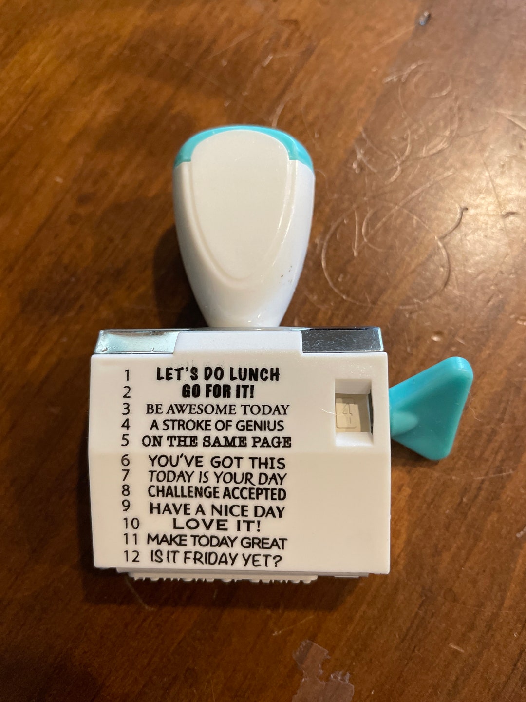 New Ink Stamp Stamper Funny Sayings Hand Stamp Office Party - Etsy