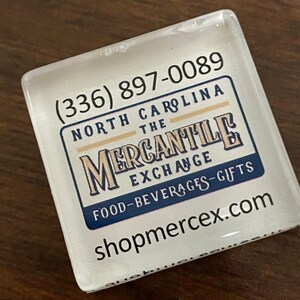 NEW Customized Glass Magnets Personalized With Your PHOTO or LOGO - Set ...