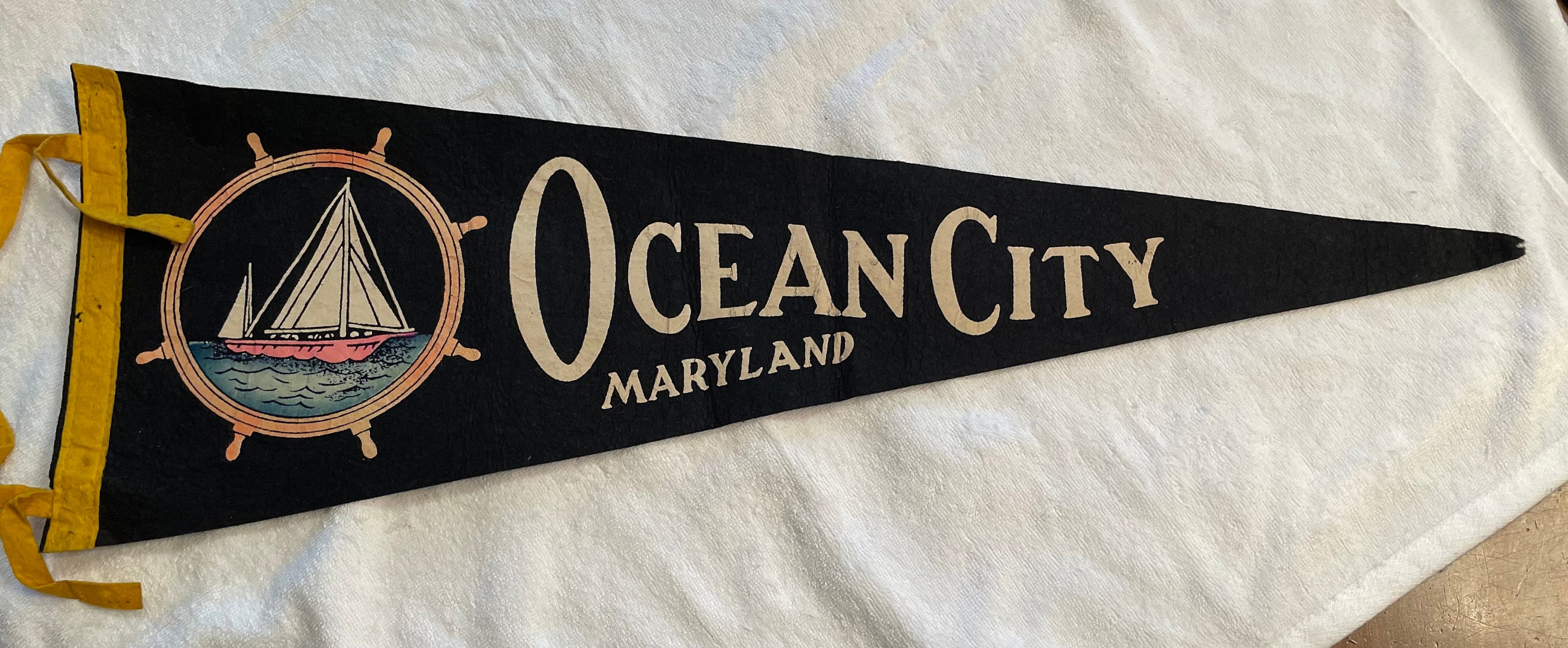 Vintage Old Pennants From 1040s to 1960s Sold Individually - Etsy