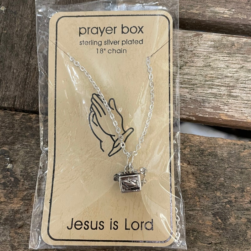 Prayer Box Necklace - Etsy