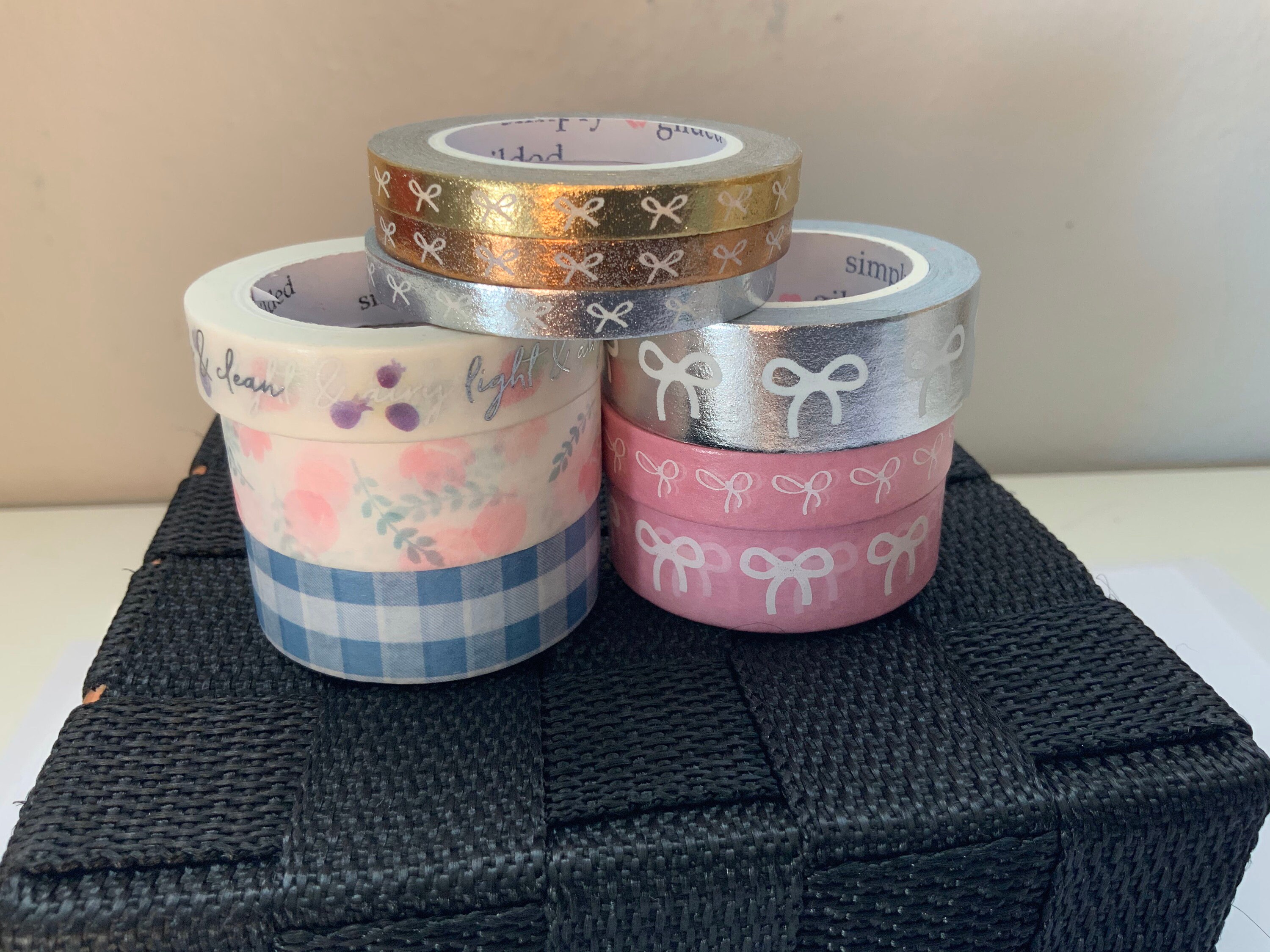 Simply Gilded Simplicity Washi Samples - Etsy