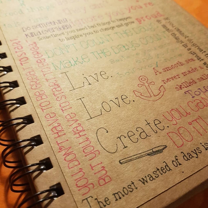 Make Your Own Notebook Personalised Custom Made Made to - Etsy