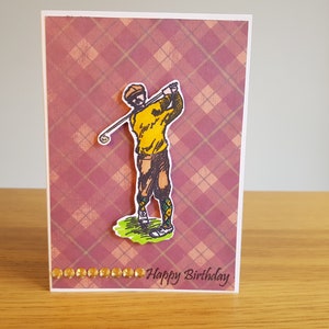 Sports Birthday Cards - Football, Basketball, Tennis, Cycling, Golf ...